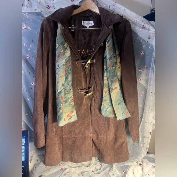Bradley Bayou | Jackets & Coats | Bradley Genuine Leather Suede Jacket ...